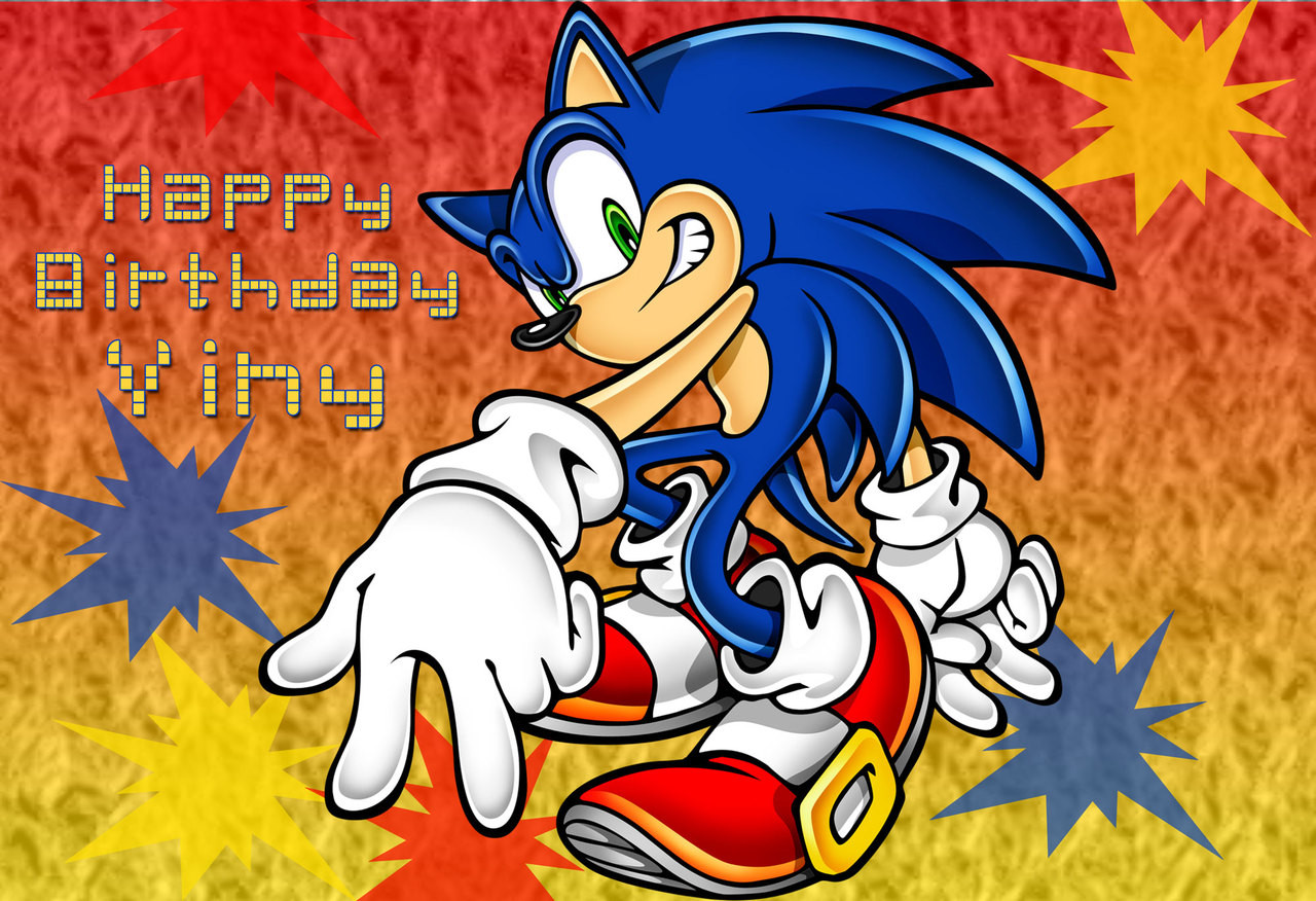 Sonic Personalized Poster