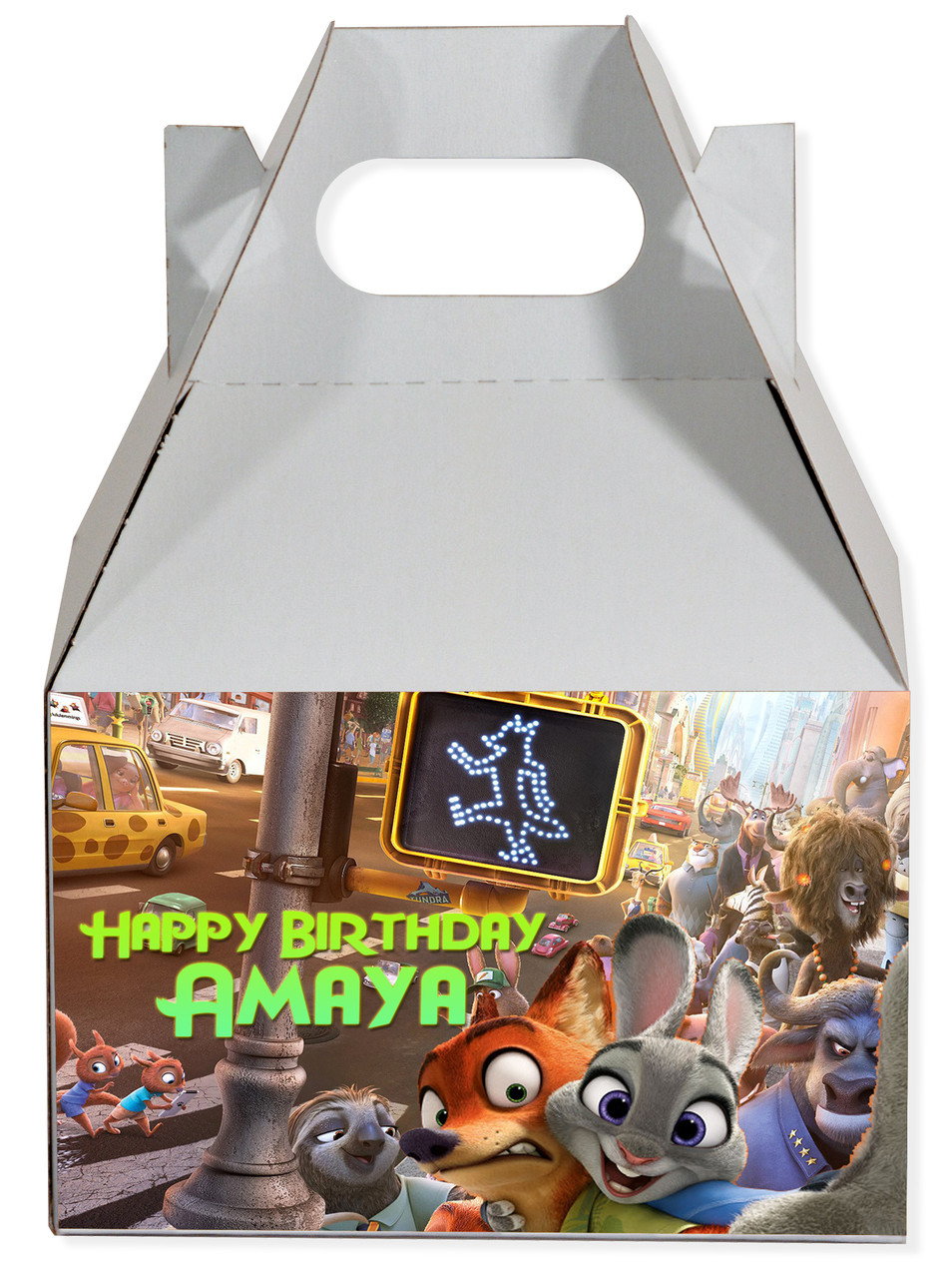Zootopia Personalized Gable Box