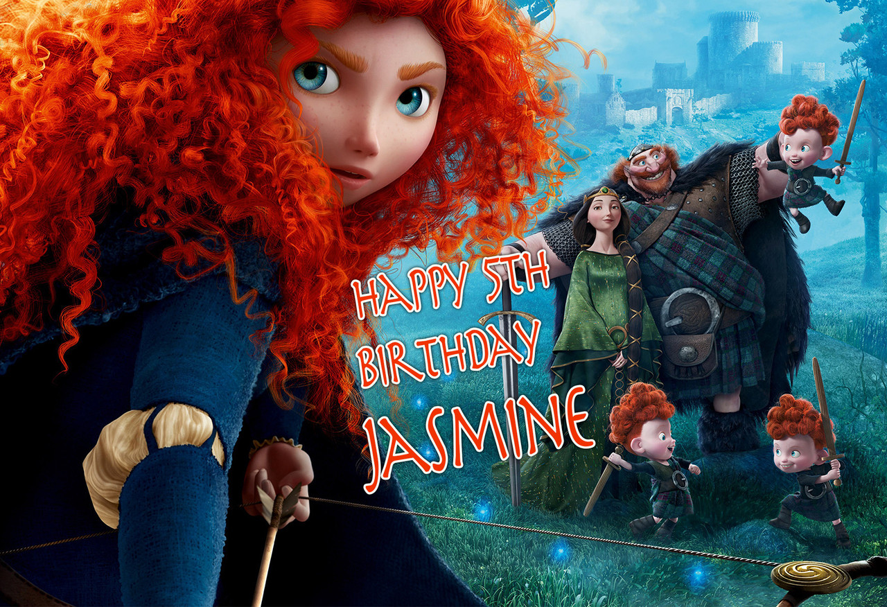 Brave Personalized Poster