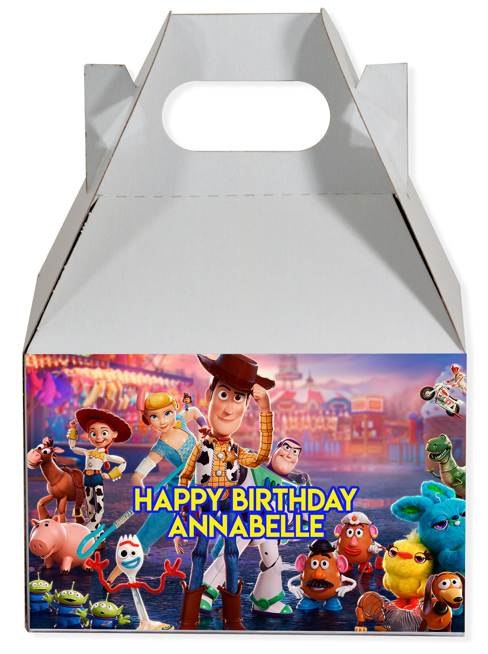 Toy Story 4 Personalized Gable Box