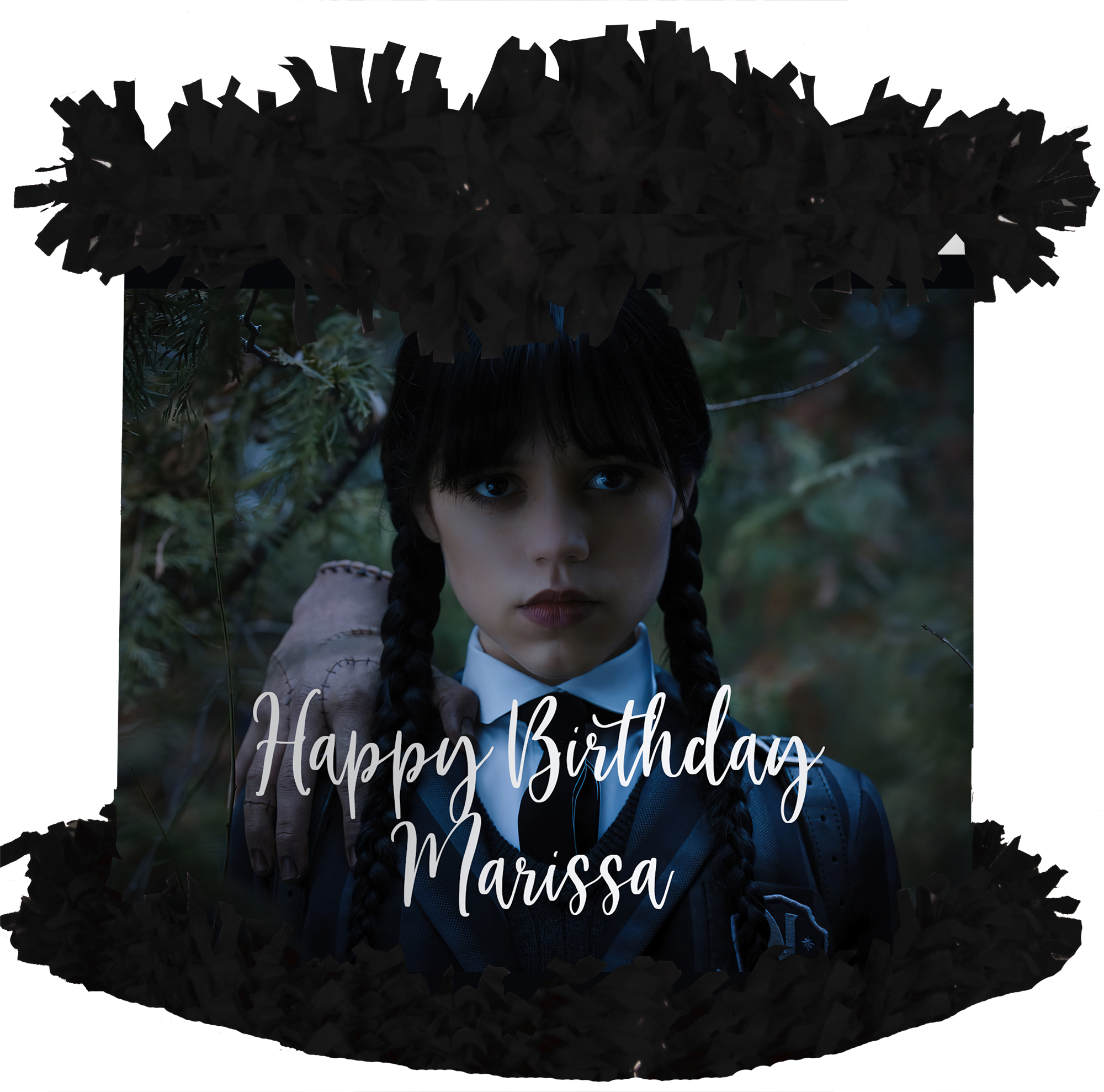 Throw a Spooktacular Wednesday Addams Birthday Party with Our Unique ...