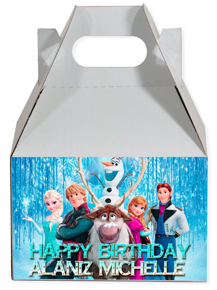 Frozen Personalized Gable Box