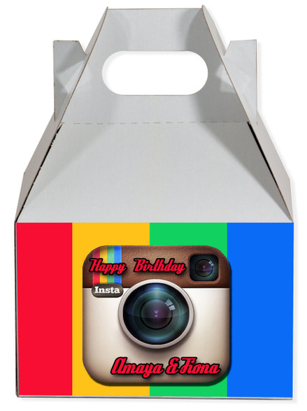 Instagram Personalized Gable Box