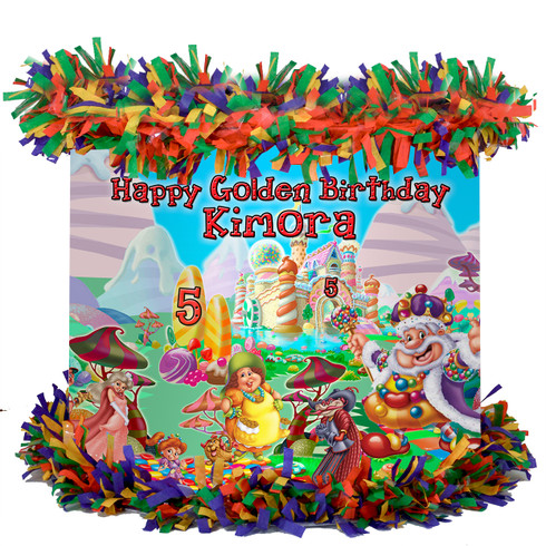 Candy Land Personalized Pinata | worldofpinatas.com