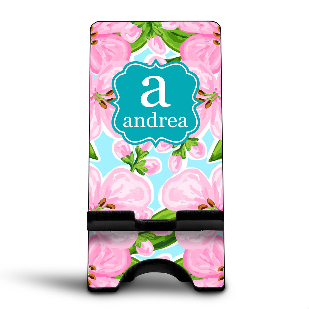 Preppy Collection Personalized Phone Stand Charging Station