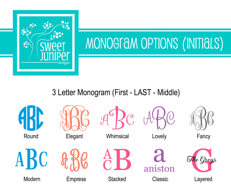 Antlers & Flowers Monogram Car Coasters (Set of 2)