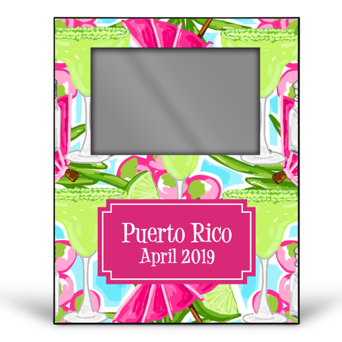 Preppy Collection Personalizd Picture Frame