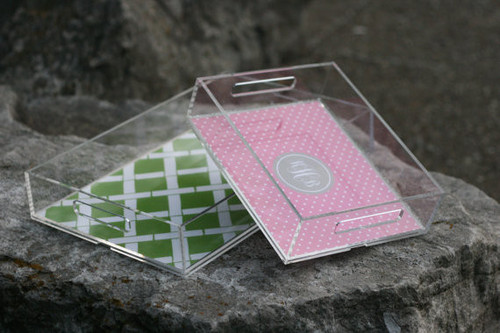 Personalized Acrylic Serving Tray - Available in 2 Sizes