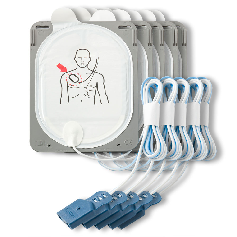 Philips HeartStart FR3 Replacement Adult Smart Pads III 5-Pack