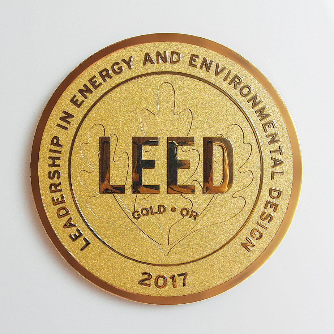 Premium LEED Plaque