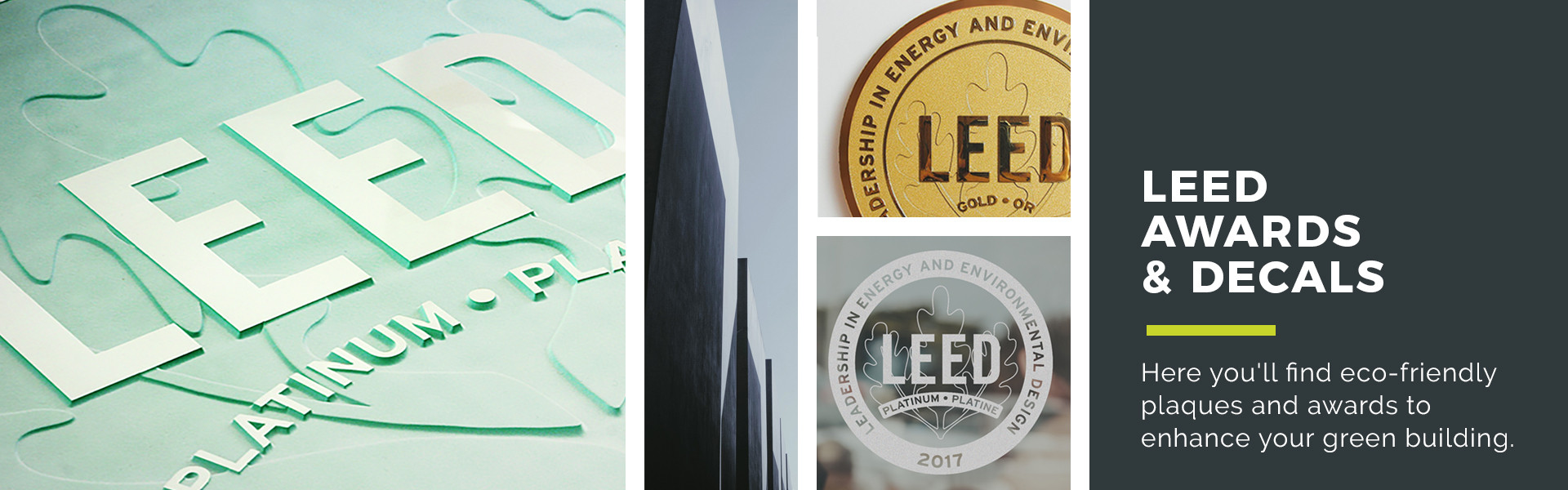 LEED Plaques & Decals by CaGBC | Eco-friendly Green Building Awards ...
