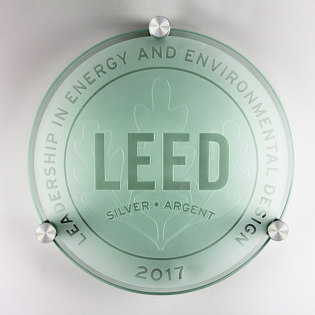 LEED Halo Plaque | Silver | Canada