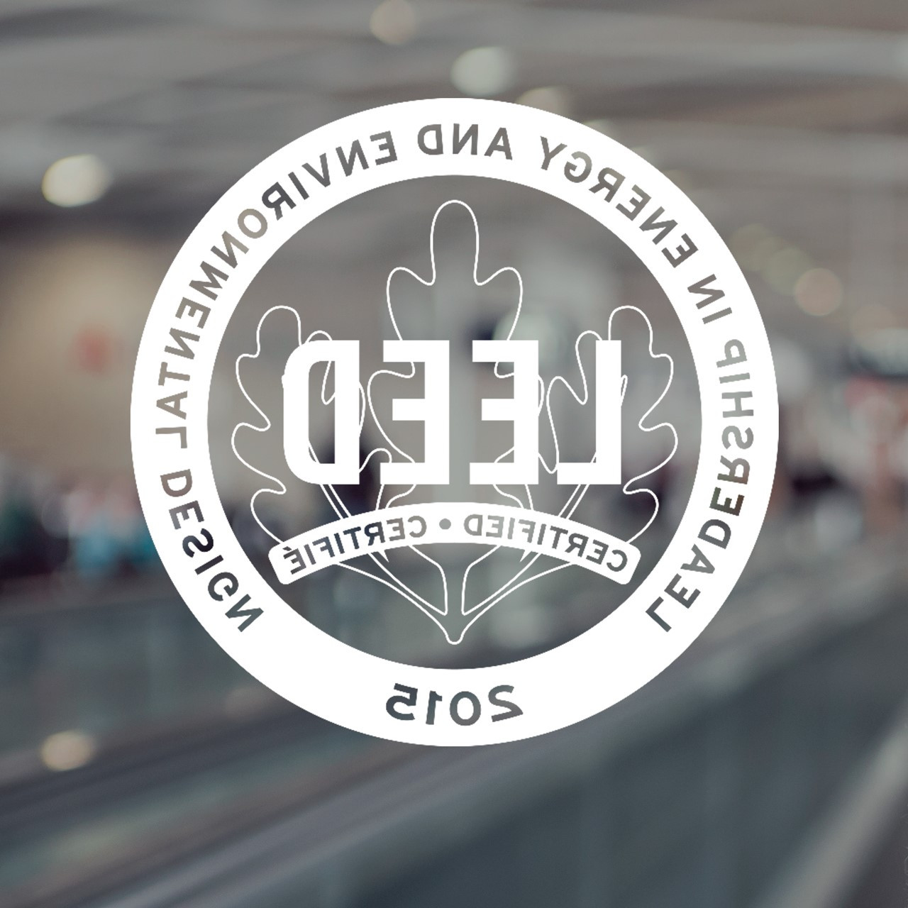 LEED Decals | White | Vinyl | Canada