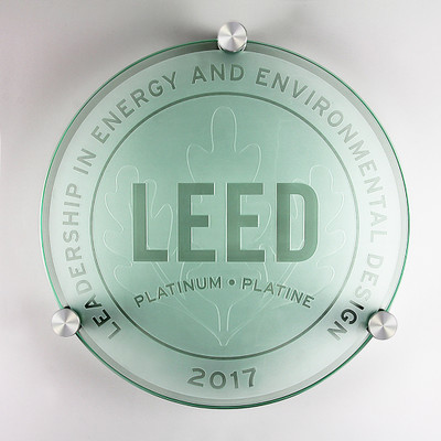 LEED Plaque | Platinum | Canada
