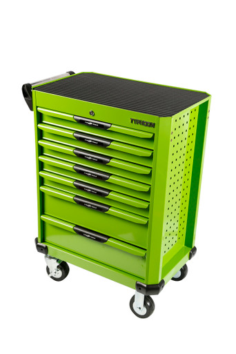 7 Draw Tool Trolley - Green