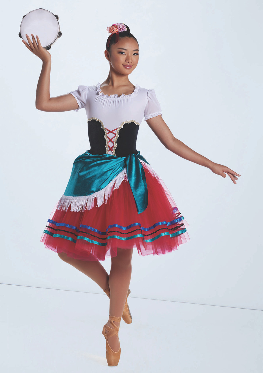 Uniforme De Bailarina De Pandereta Orff Instrumentos Musicales De