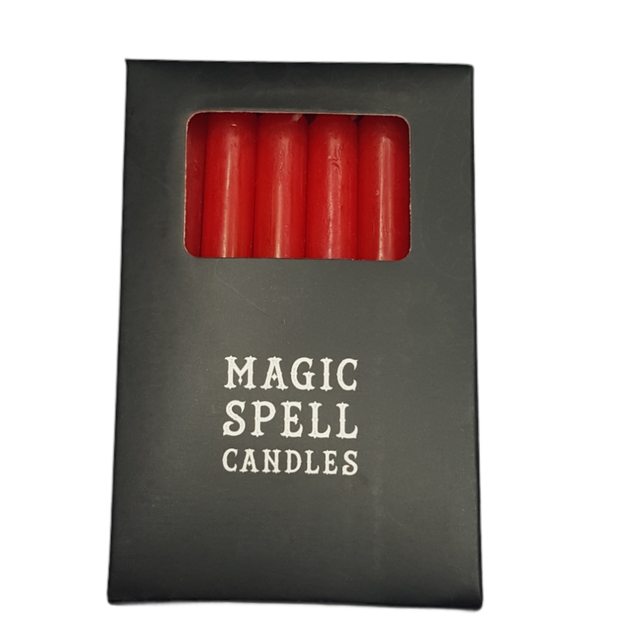 Chime Wish Spell Ritual Candles - Handmade - Non Toxic - Small Taper