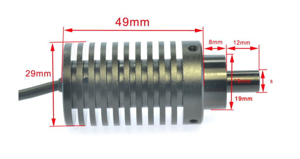 Coaxial Spot Light Illuminator - 8mm