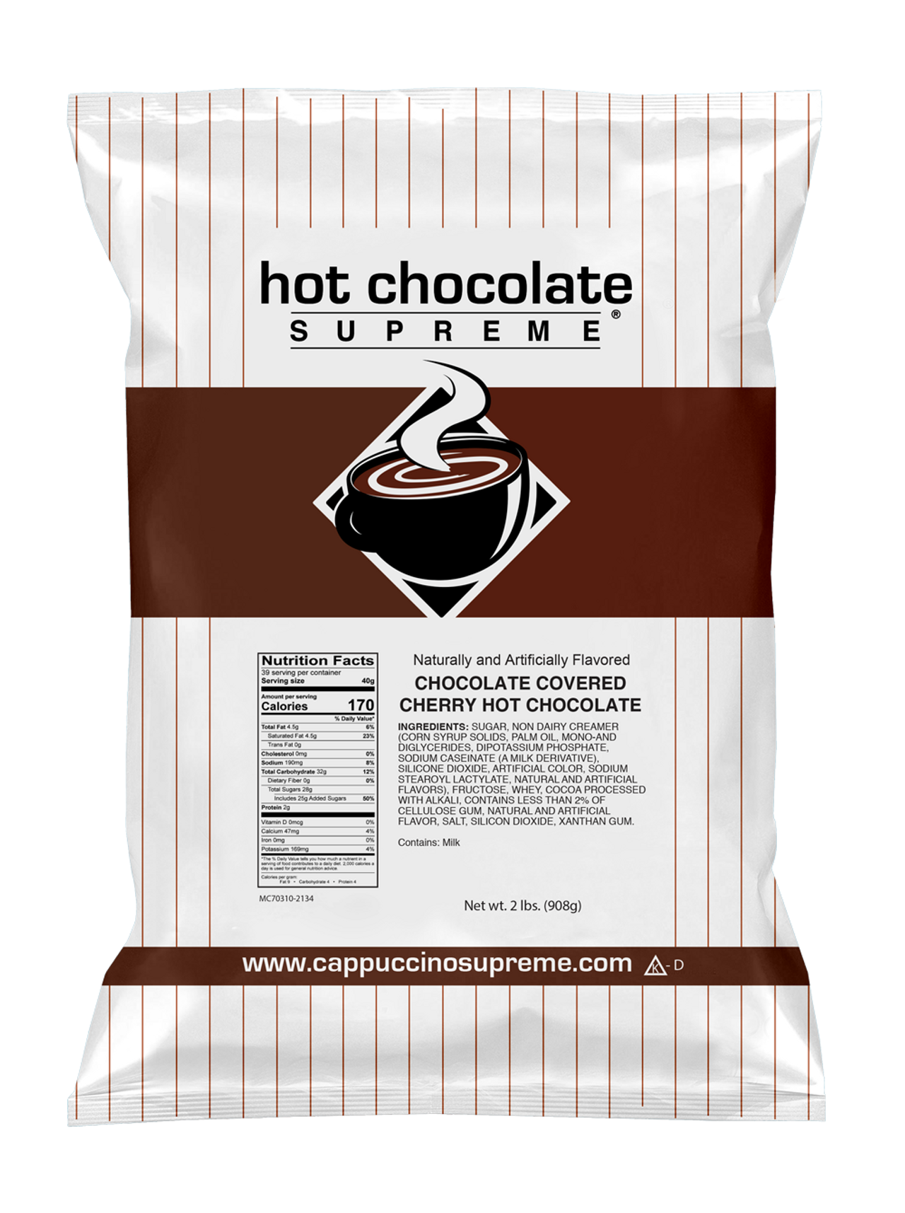 Hot Chocolate Supreme® Instant Hot Chocolate Mix 2 Lb Bags