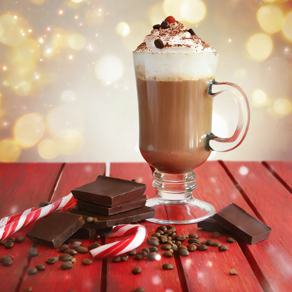Peppermint Mocha Instant Cappuccino Mix