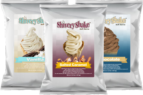 Shivery Shake Powdered Soft Serve Mixes For Your Soft Serve Machine ...