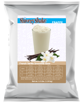 French Vanilla Smoothie Base Mix 3.5 Lb. Bag - Cappuccino Supreme