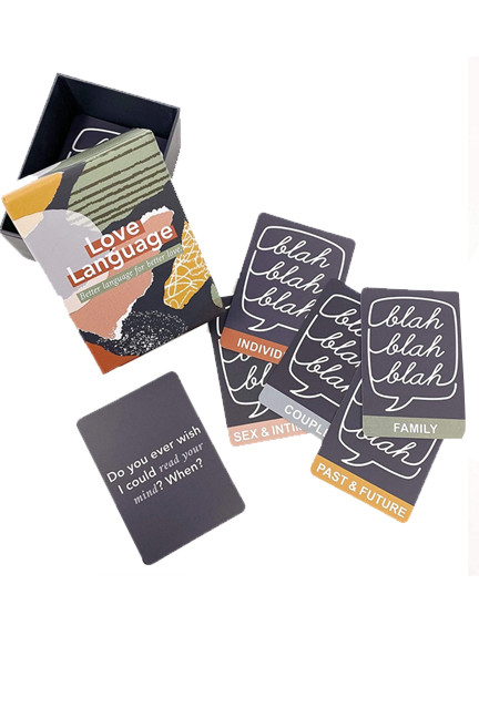 Love Language - Better Language for better Love Couple Card Game