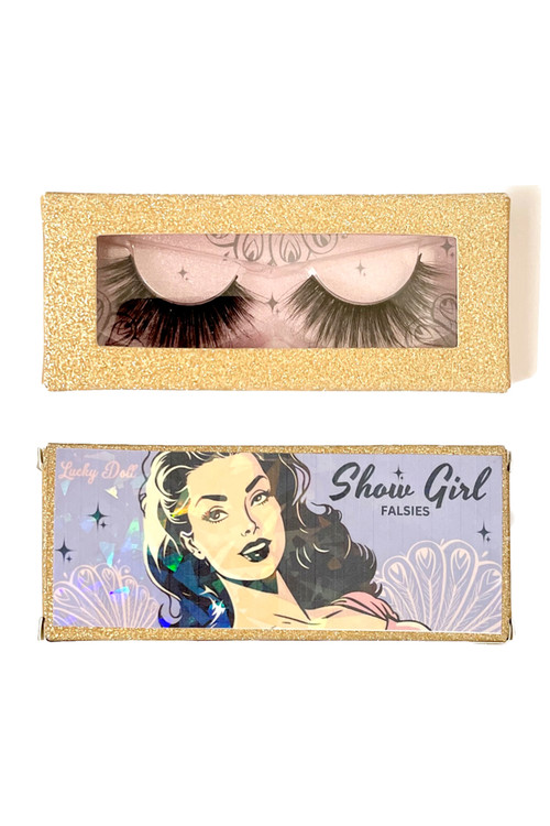 Show Girl Glam Long & Full False Eyelashes