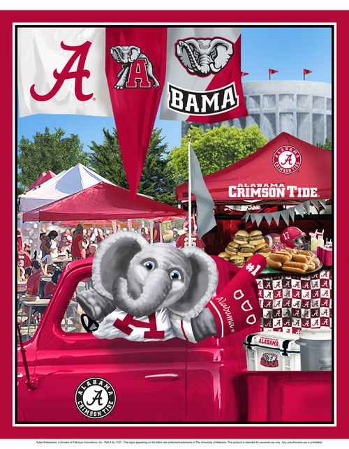 University of Alabama Fabric Store | University of Alabama Fleece ...
