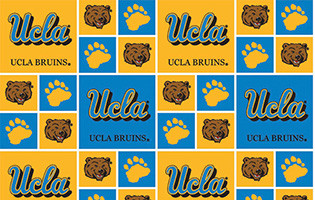 UCLA Cotton Fabric Geometric Pattern | Free Shipping