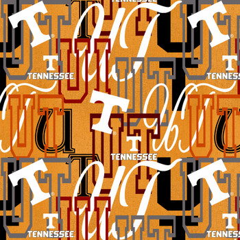 Official Licensed University of Tennessee Cotton Quilting Fabric ...