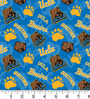 UCLA Cotton Fabric Tone On Tone Pattern | Free Shipping