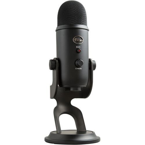 Refurbished Blue Yeti USB Microphone (Blackout)