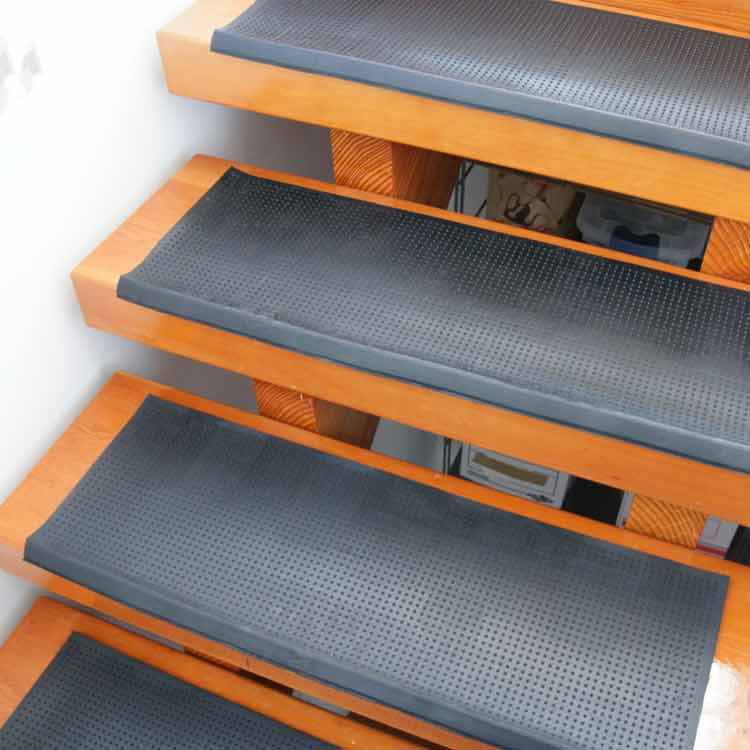 "Safety First" Rubber Stair Mats