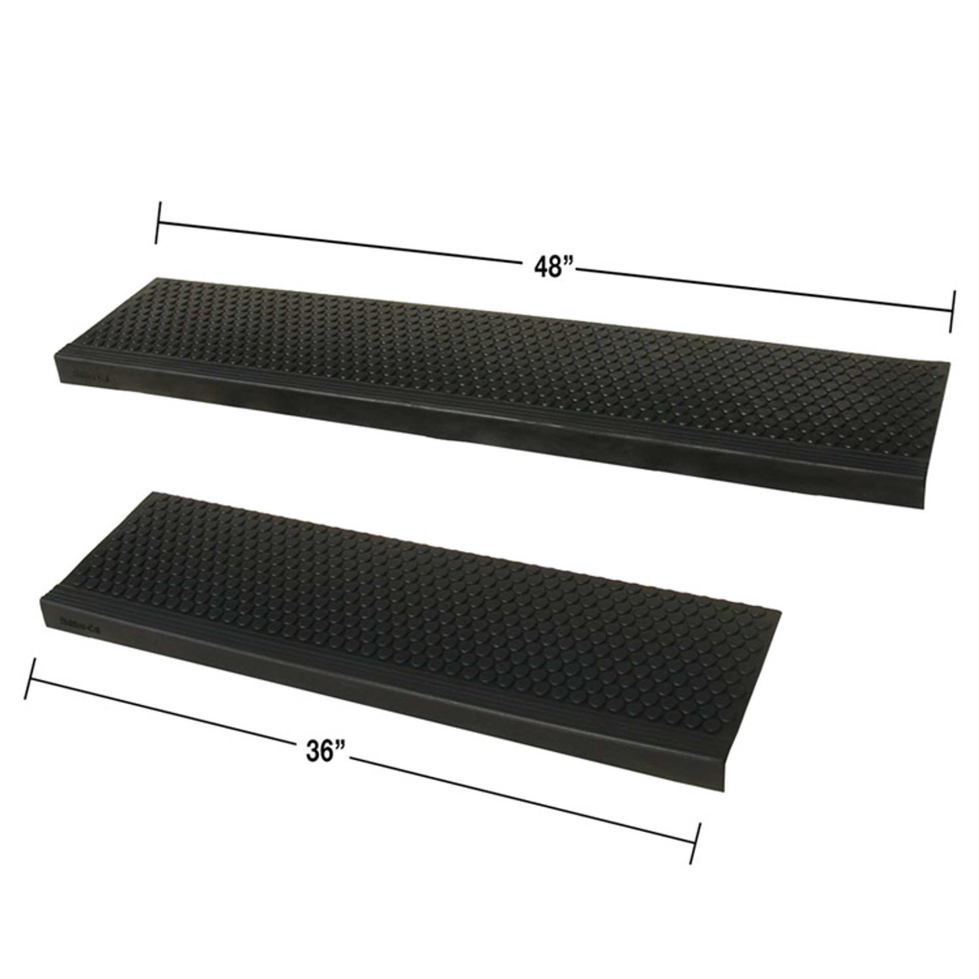 “coin Grip Commercial” Rubber Stair Treads 6 Pack