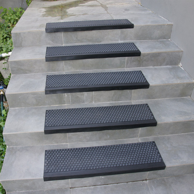 "Coin-Grip Commercial (Grit Surface)" Stair Treads - (6 pack)