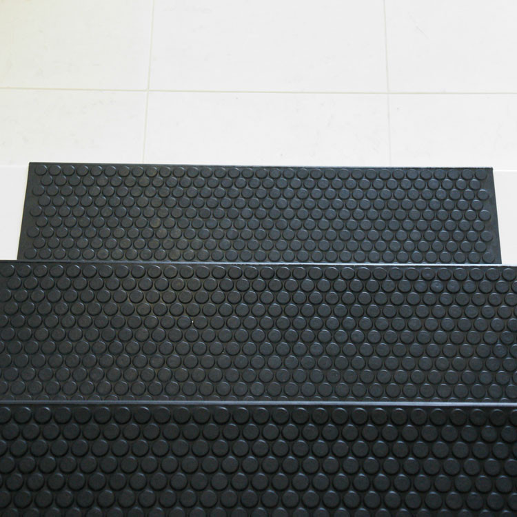 Coin-Grip Rubber Step Mats