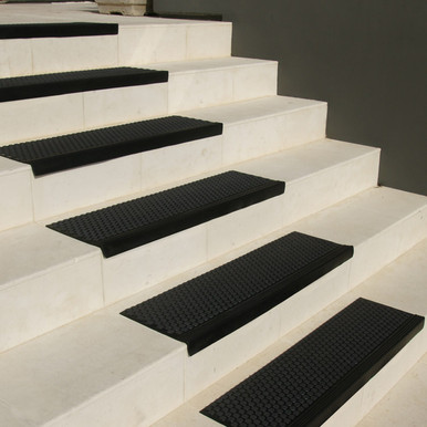"Coin-Grip Commercial (Grit Surface)" Stair Treads - (6 pack)