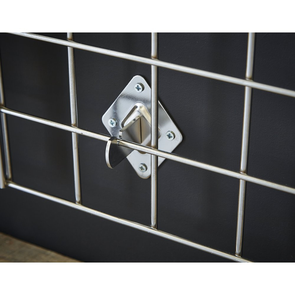 Wall Fix Bracket Grid Mesh Panels - H95 x W80 x D65mm