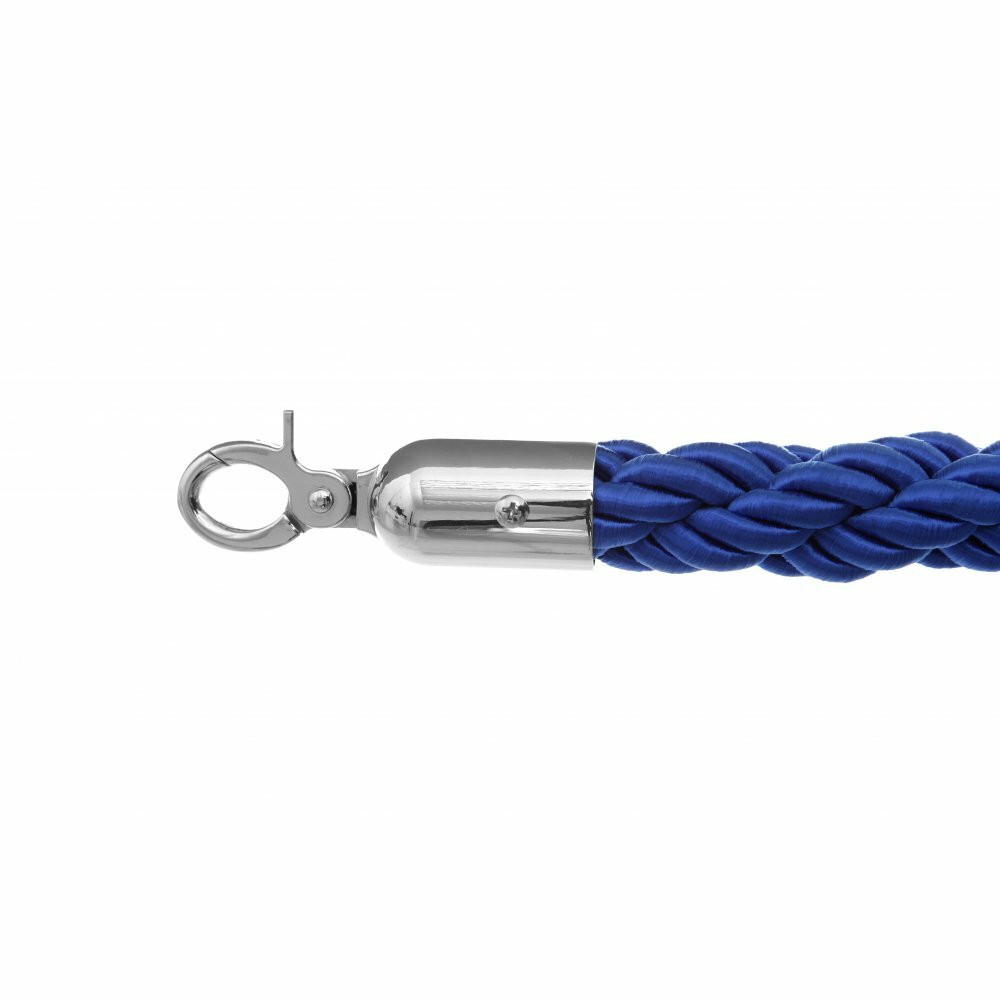 1.5m Barrier Rope - Blue Twisted Rope