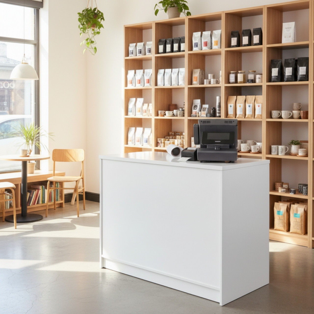 Shop Counter with Storage - Aura Range - Choice of various colours & Sizes