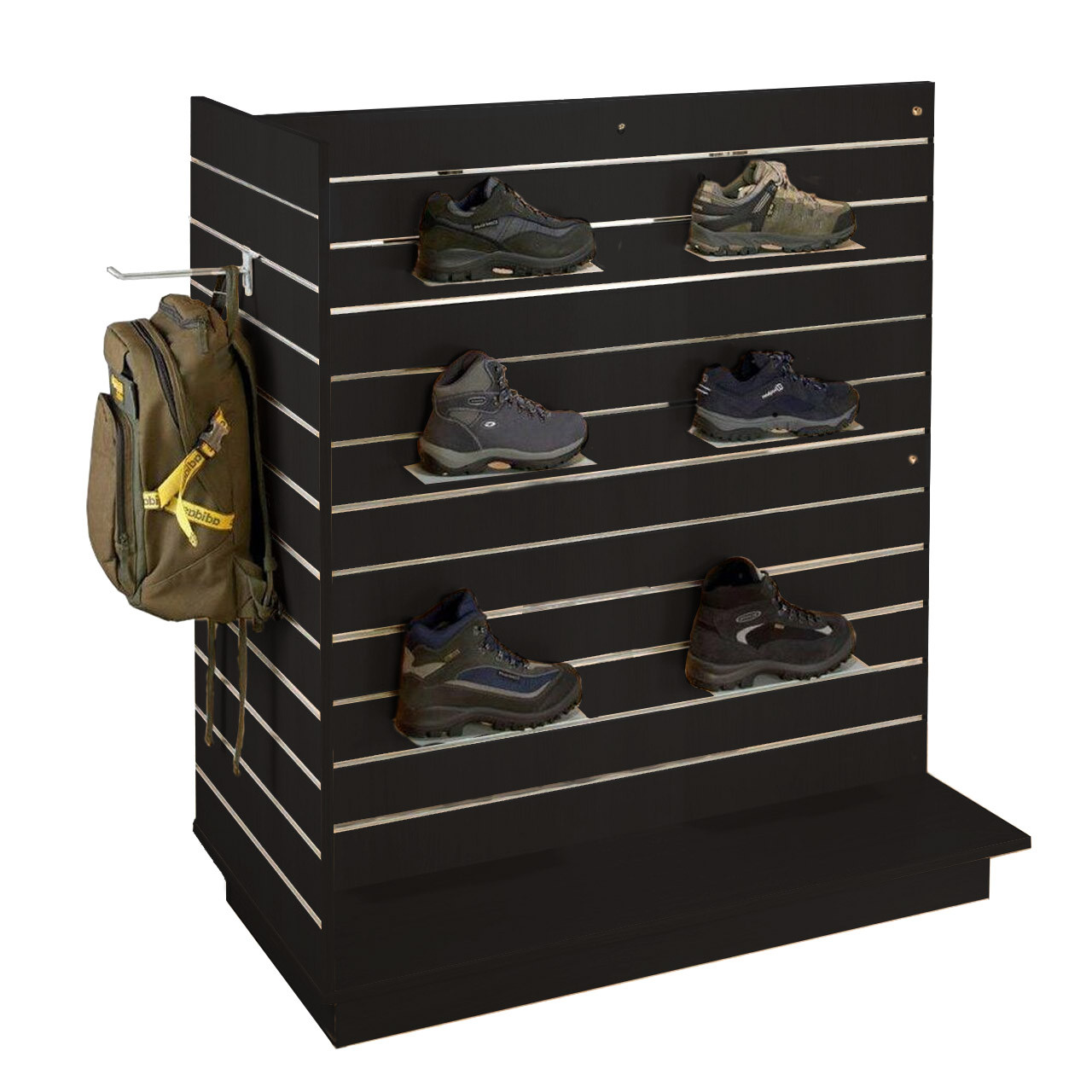 Slatwall Gondola T' shape with Aluminium Inserts - Aura Range - Choice ...