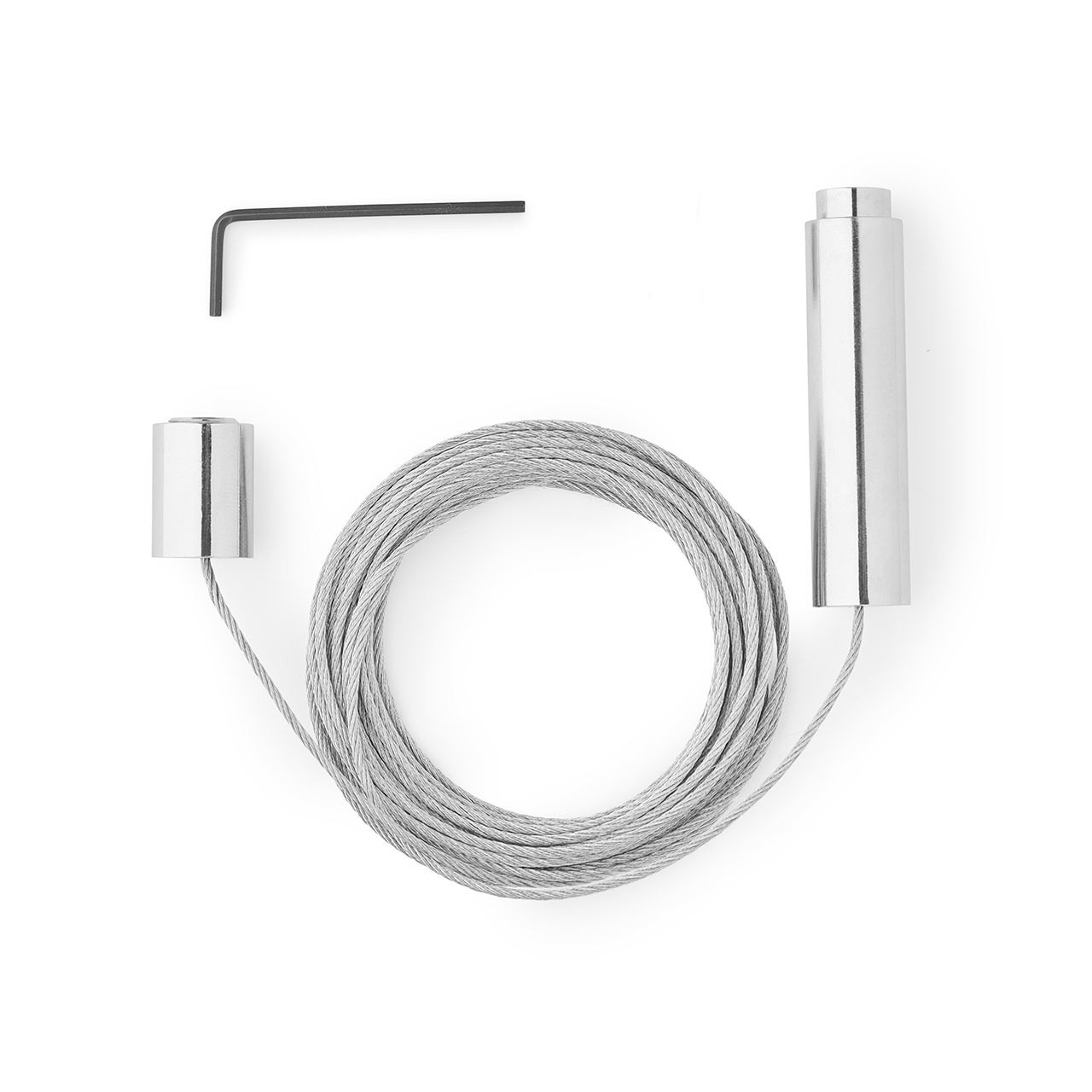 Chrome Ceiling-to-Floor Cable Shelving Kit - 4 x Shelves - Choice of ...