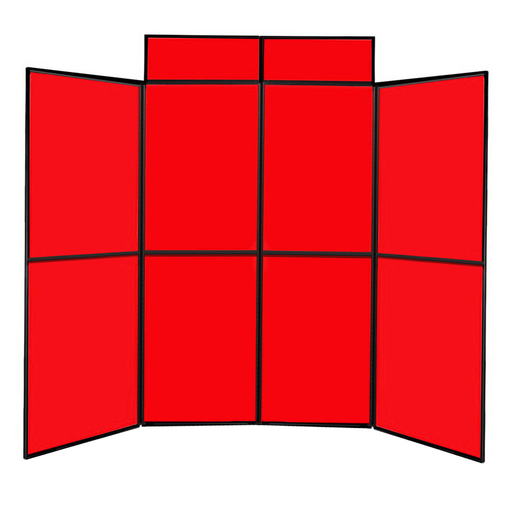 8-Panel Display Kit - H1800 x W2400mm - Choice of various colours