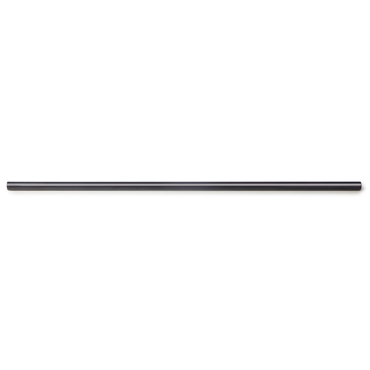 3m Wall-Mounted Black Hanging Clothes Rail with 4 Support Arms