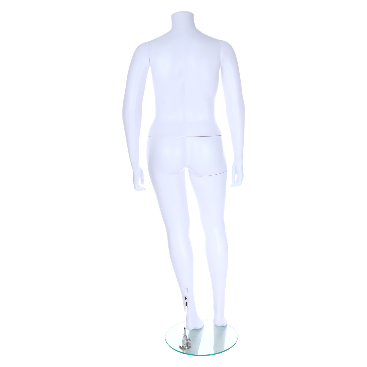 Curve Mannequin Matt White - Height: 1620mm