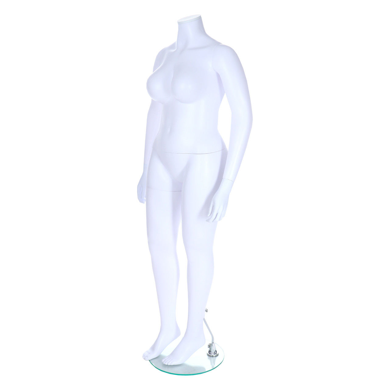 Curve Mannequin Matt White - Height: 1620mm