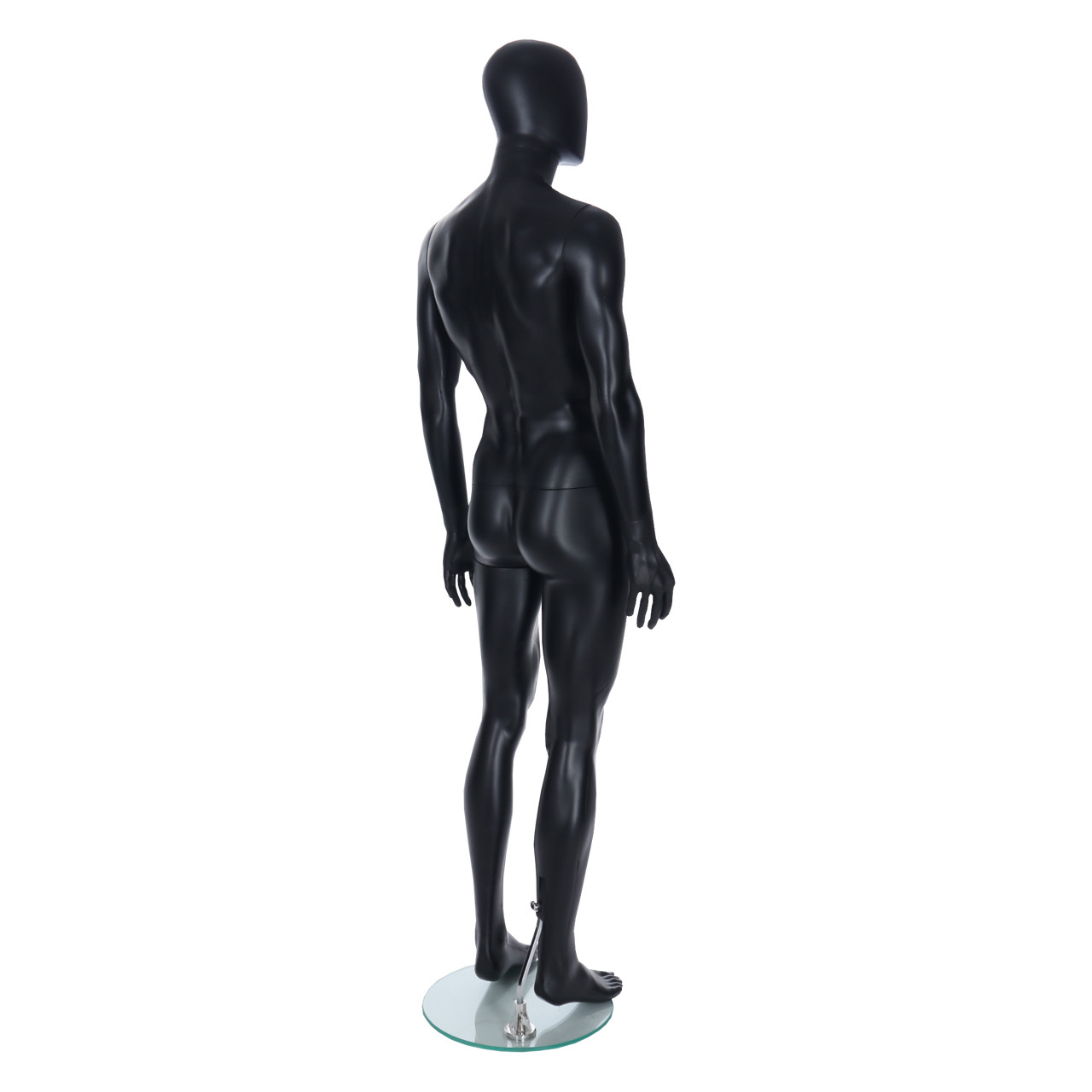 Spring Mannequin 03 - Male - Matt Black - Height: 1830mm