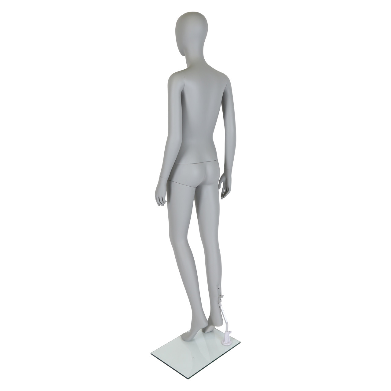 Mode Faceless Mannequin 02 - Female - Matt Grey - Eco-Friendly Plastic ...
