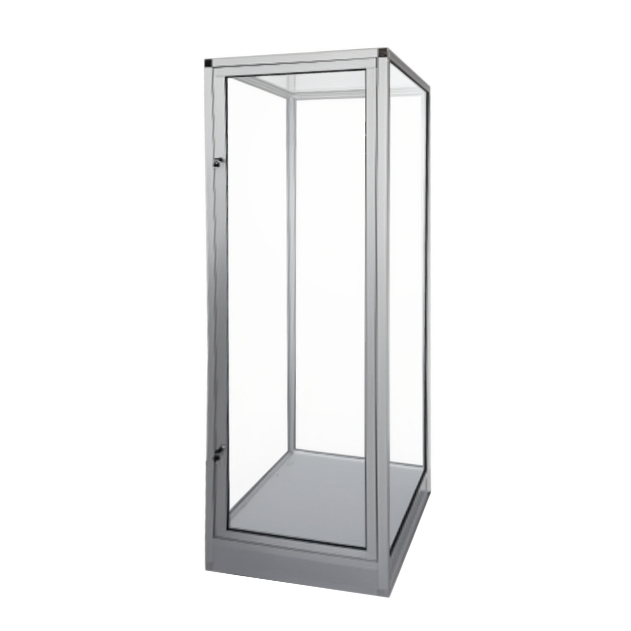Single Mannequin Display Case with Glass Top – Secure Showcase for ...